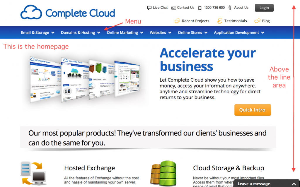 Business Online 101- Part 3: Website Front End